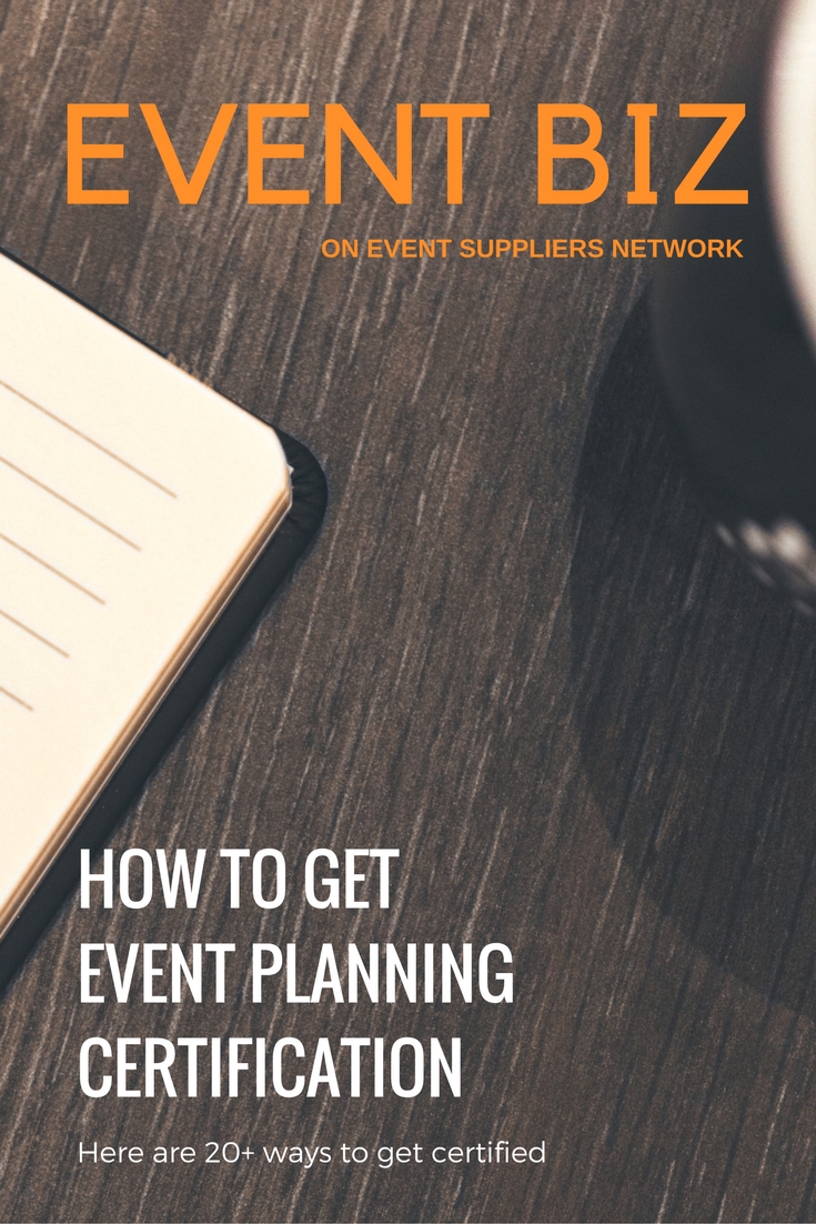20+ ways to get event planning certification - Demo - Event Suppliers ...